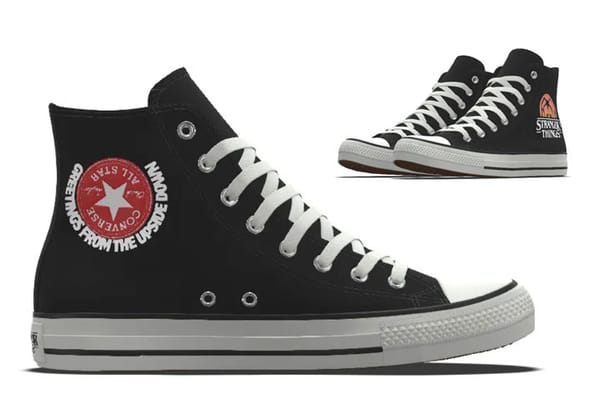 Zet je Stranger Things-schoentje - scoor deze bijzondere Converse ...